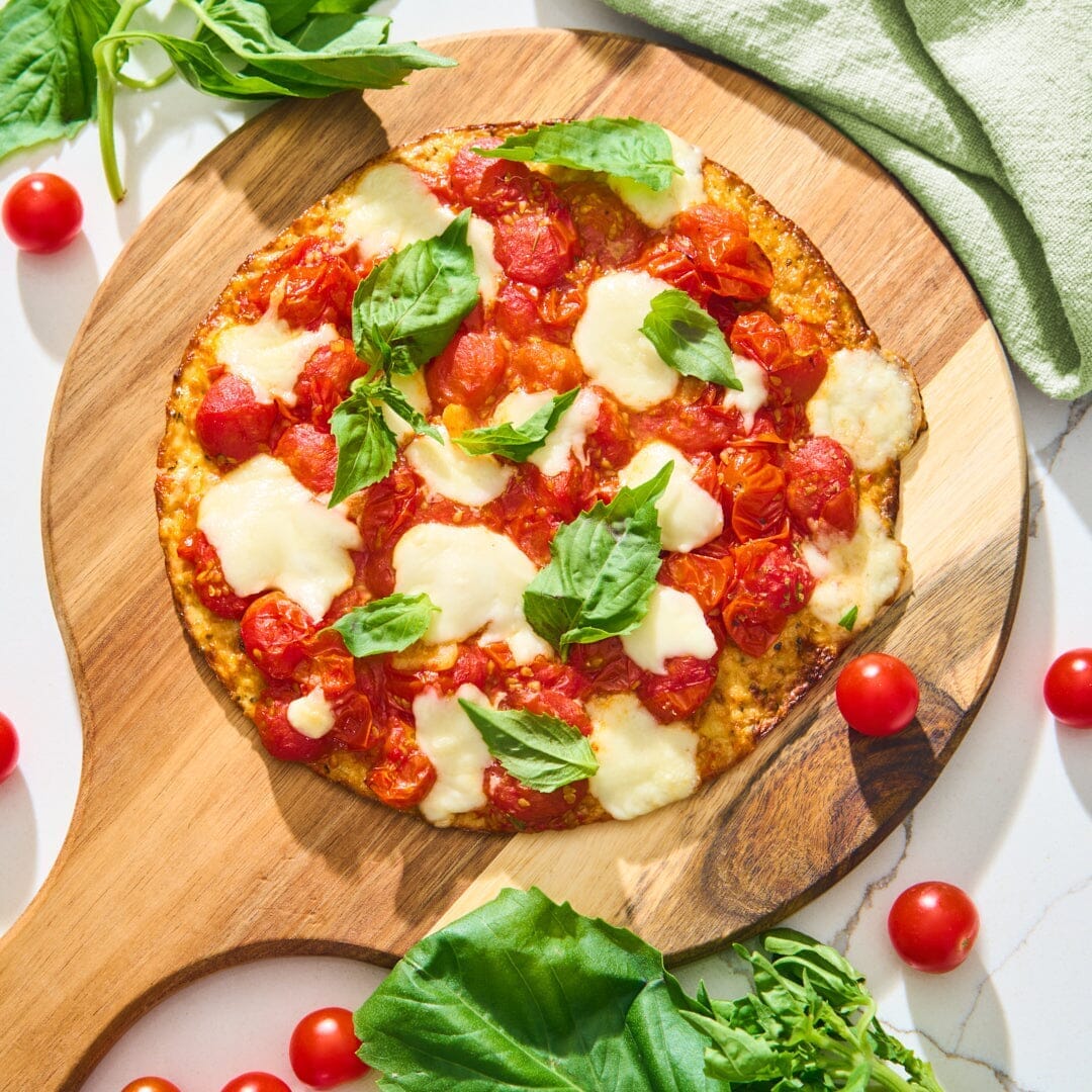 Cherry Tomato Pizza Recipe | Low Carb Recipes – Outer Aisle