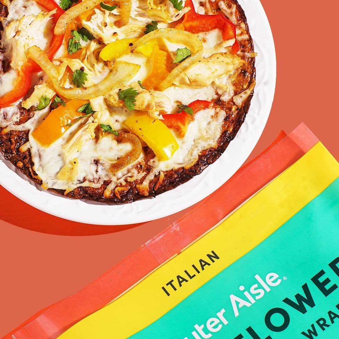 Low Carb Chicken Fajita Pizza Recipe | With Cauliflower Pizza Crusts ...