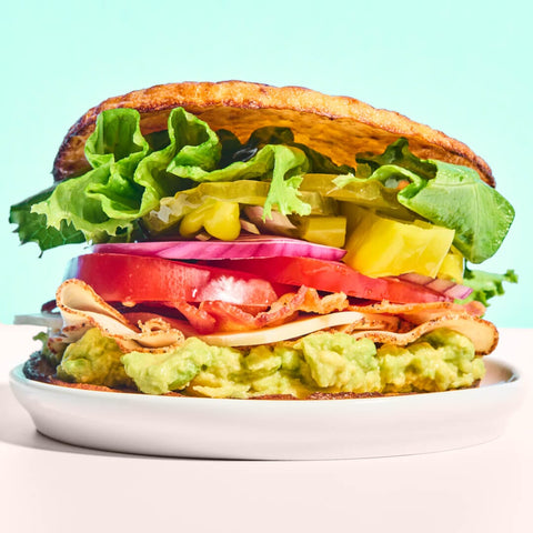 Cauliflower Sandwich Slices | Keto, Low Carb, Gluten & Grain Free Bread ...