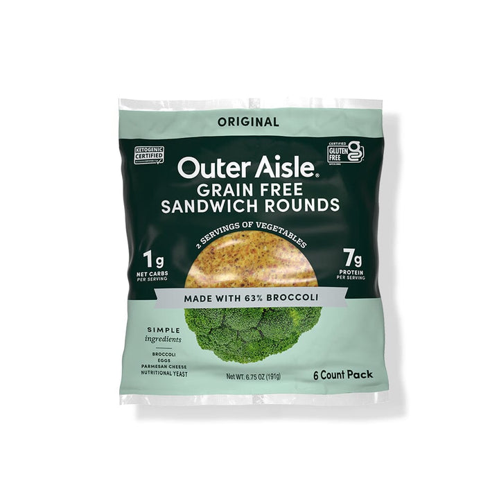 All Outer Aisle Products | Cauliflower Pizza Crust & Sandwich Rounds